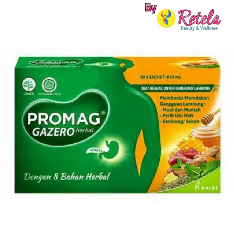 Jual PROMAG GAZERO 1 BOX ISI 6 SACHET 10ML | Shopee Indonesia