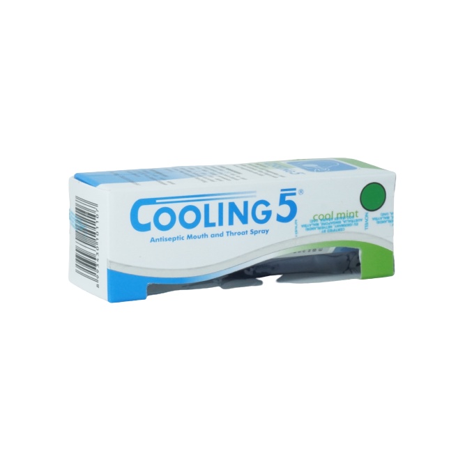 Jual COOLING 5 MOUTH SPRAY COOL MINT (1 Botol )15 ML | Shopee Indonesia