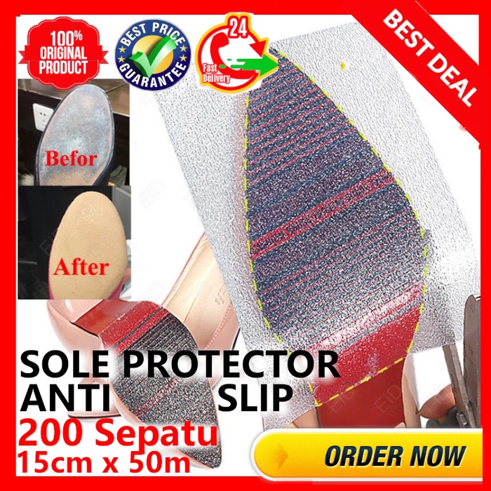 Jual Sole Protector Sepatu Sneaker Hard Glaze Lebar 10cm /15cm - Sol ...