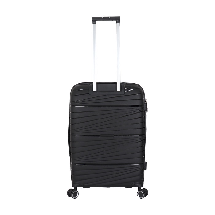 Jual Travel Time Trolley Case HY820 - 24 inch - Black | Shopee Indonesia