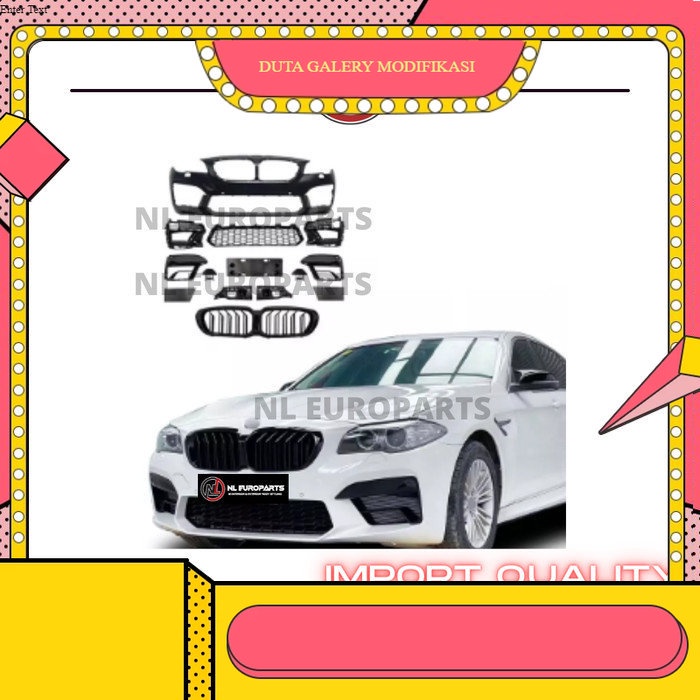 Jual BODYKIT BMW F10 G30 M5 LOOK Front Bumper Conversion 520i 528i 535i ...