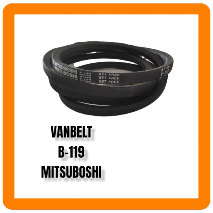 Jual Van Fan Belt VanBelt B-119 / Tali Ban Kipas MITSUBOSHI Best Seller ...