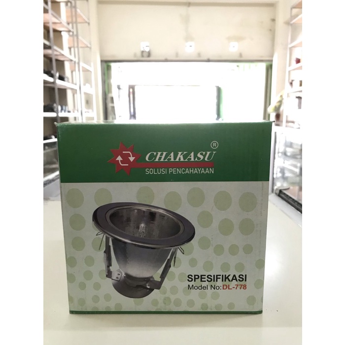 Jual Downlight Hattasu silver / Putih 5 inch / Cap downlight 5 Inch ...