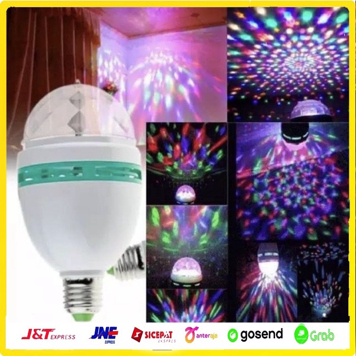 Jual Lampu Disco LED Hias Disko Rotating Light RGB Berputar Party Light ...
