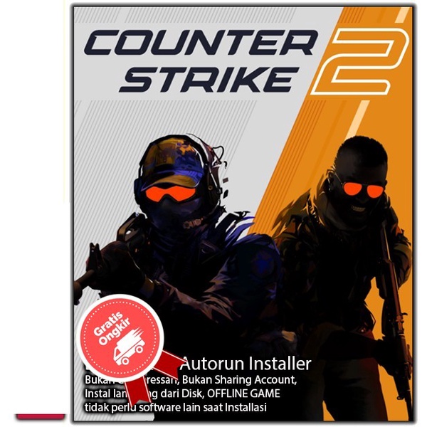 Jual Counter Strike 2 - PC Game - , softcover - LINK DOWNLOAD - GAME ...