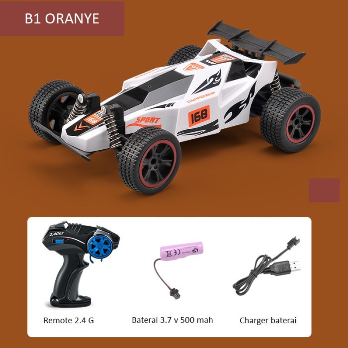 Jual Mobil RC Buggy 2WD Off-Road 1:18 2.4 Ghz QD - Mini RC Buggy ...