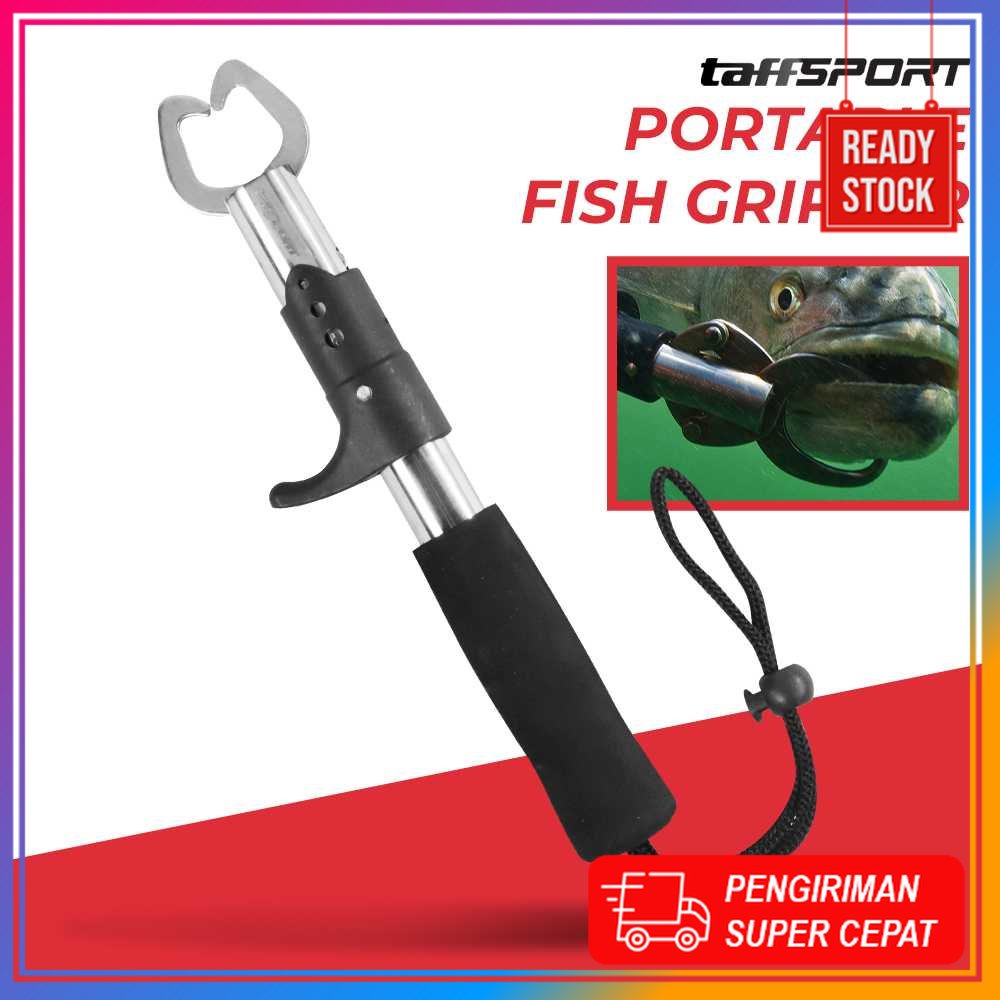 Jual PROMO Portable Stainless Steel Fishing Gripper Tool Equipment ...