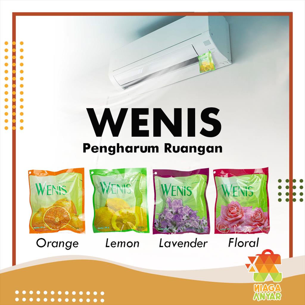 Jual NA WENIS Pengharum Ruangan Gantung / Wenis Air Freshener 50 gr ...