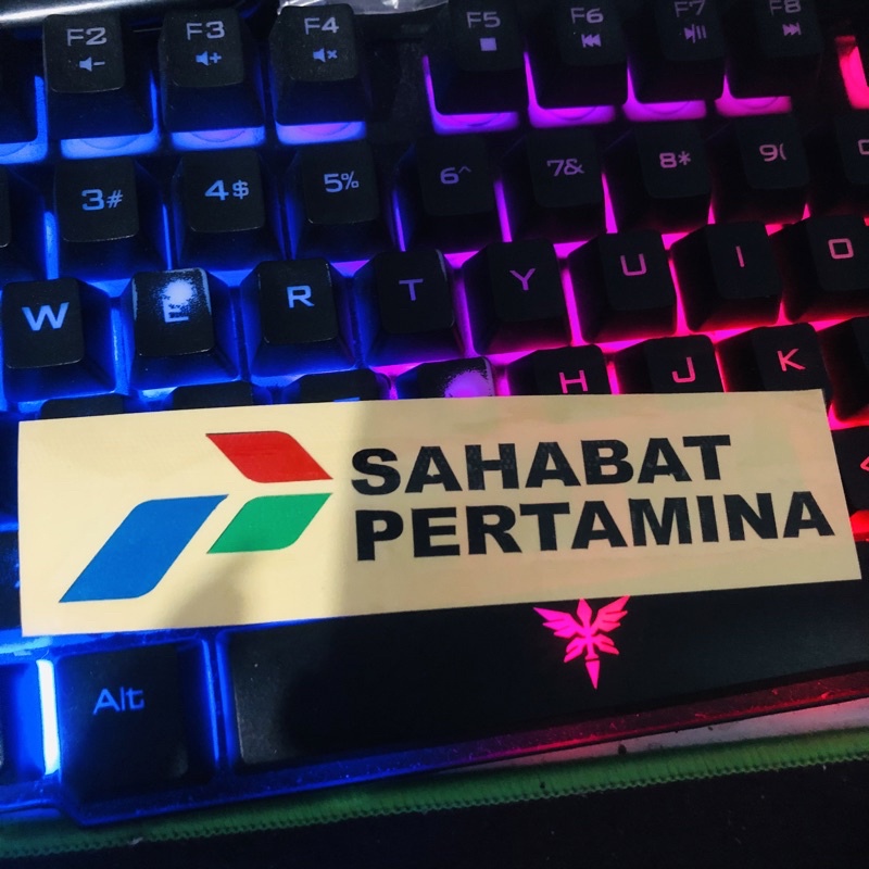 Jual Sticker SAHABAT PERTAMINA stiker cutting JDM | Shopee Indonesia