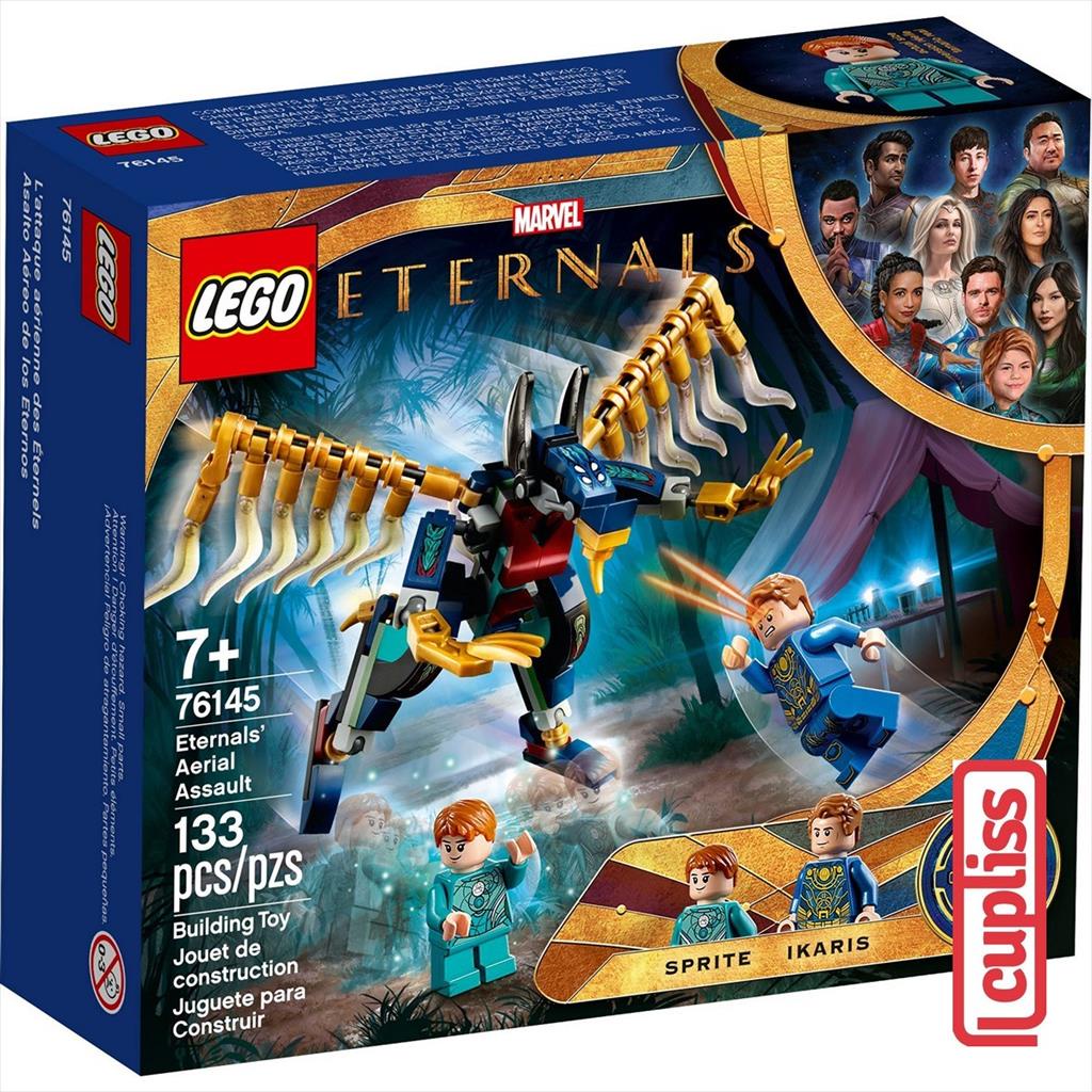 Jual LEGO Original Marvel Eternals 76145 Aerial Assault Superheroes ...