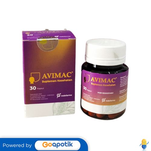 Jual AVIMAC BOTOL 30 KAPSUL | Shopee Indonesia