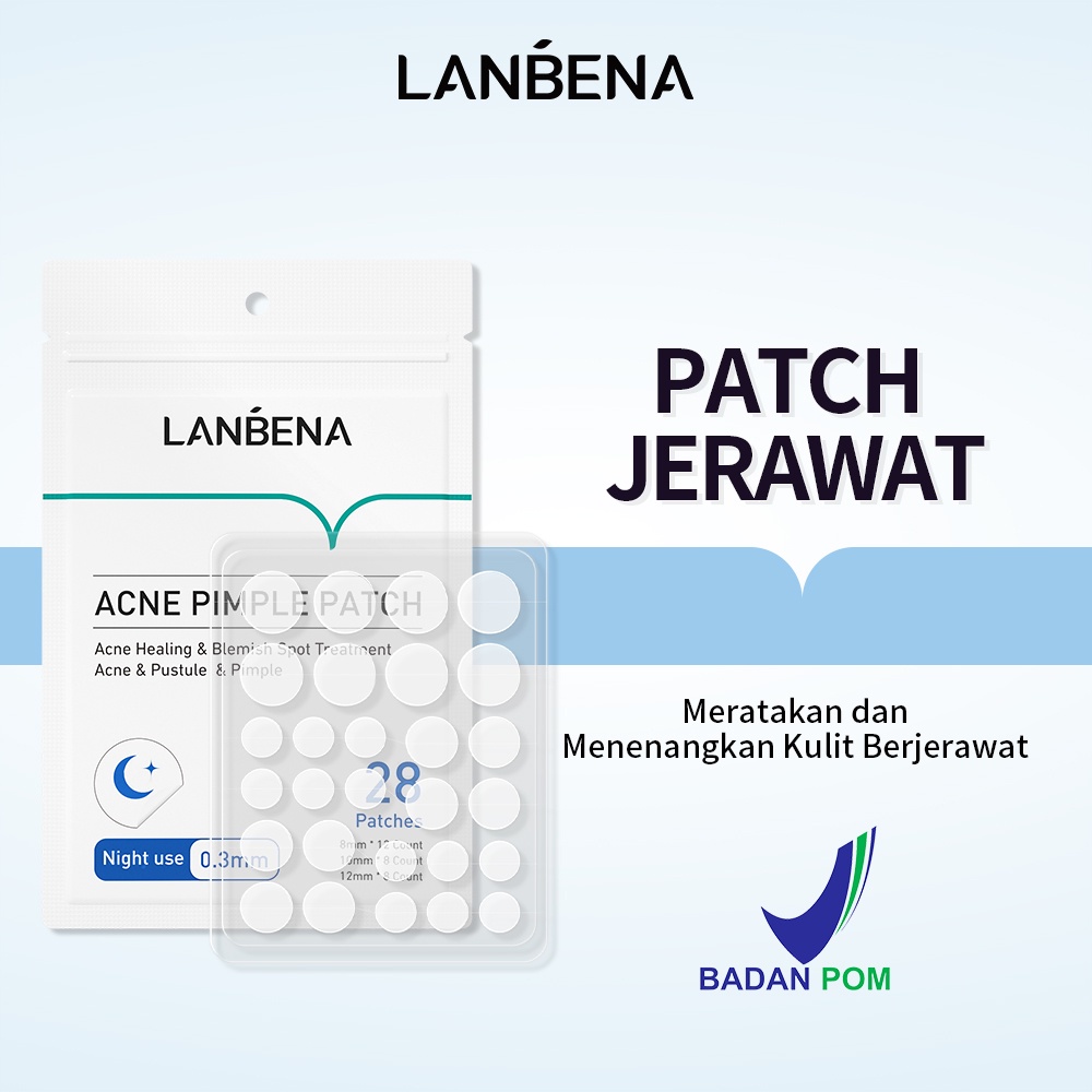 Jual LANBENA Acne Pimple Patch Night Sticker Jerawat Invisible Acne ...