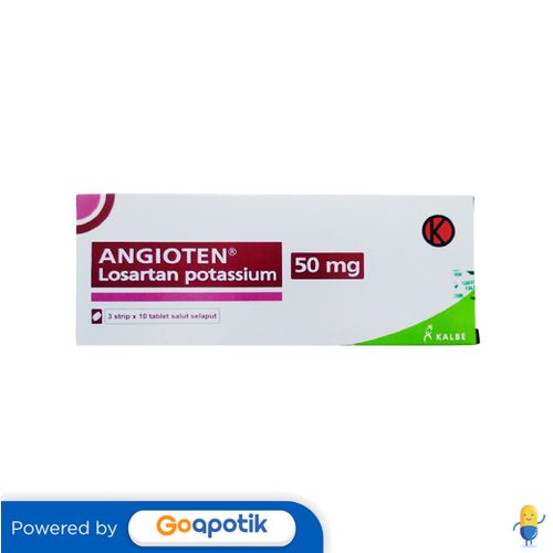Jual ANGIOTEN 50 MG BOX 30 TABLET | Shopee Indonesia