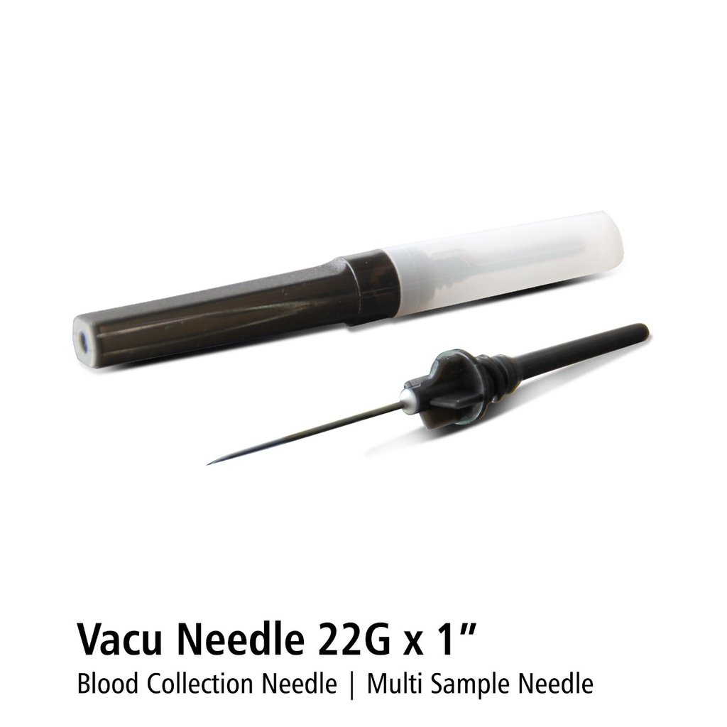 Jual VACU NEEDLE 22G X 1 ISI 100 - BN | Shopee Indonesia
