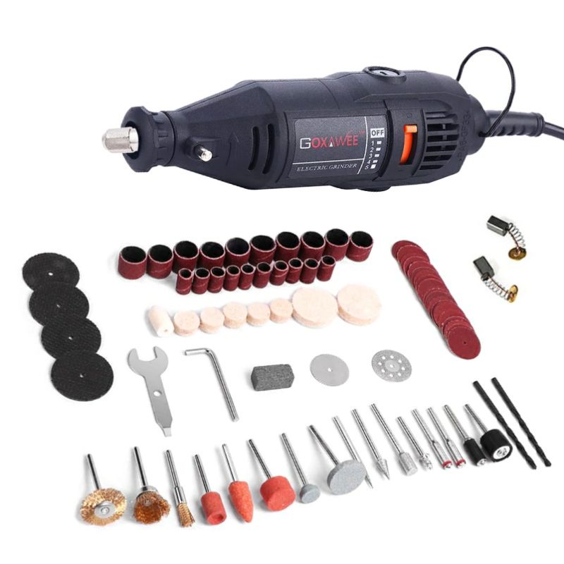 Jual Mesin Bor Mini Grinder Tuner Porting Ukir Poles Speed 30000RPM ...