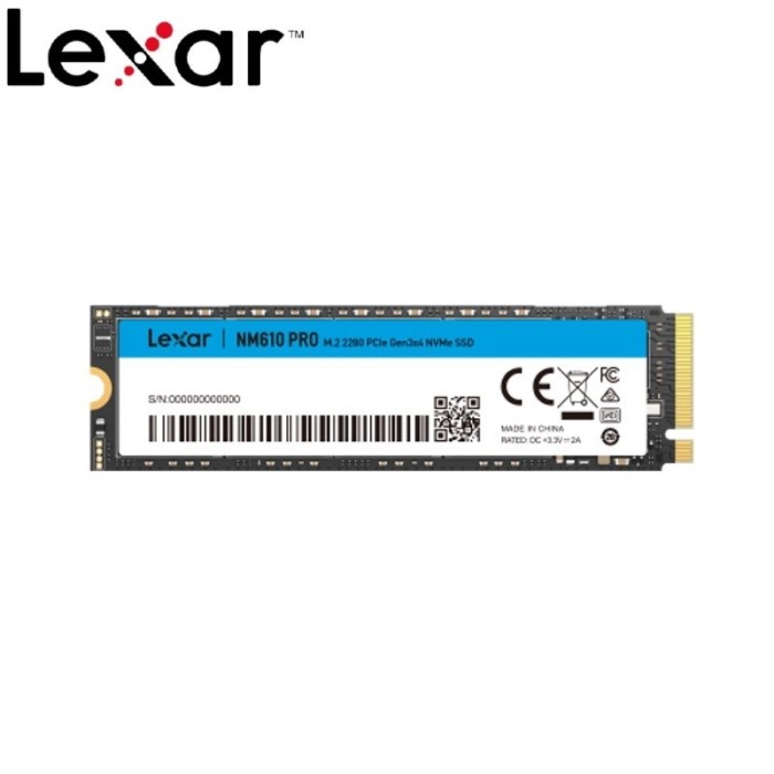 Jual SSD Lexar NM610 PRO 1TB 2TB - SSD M.2 NVMe PCIe Gen 3x4 | Shopee ...