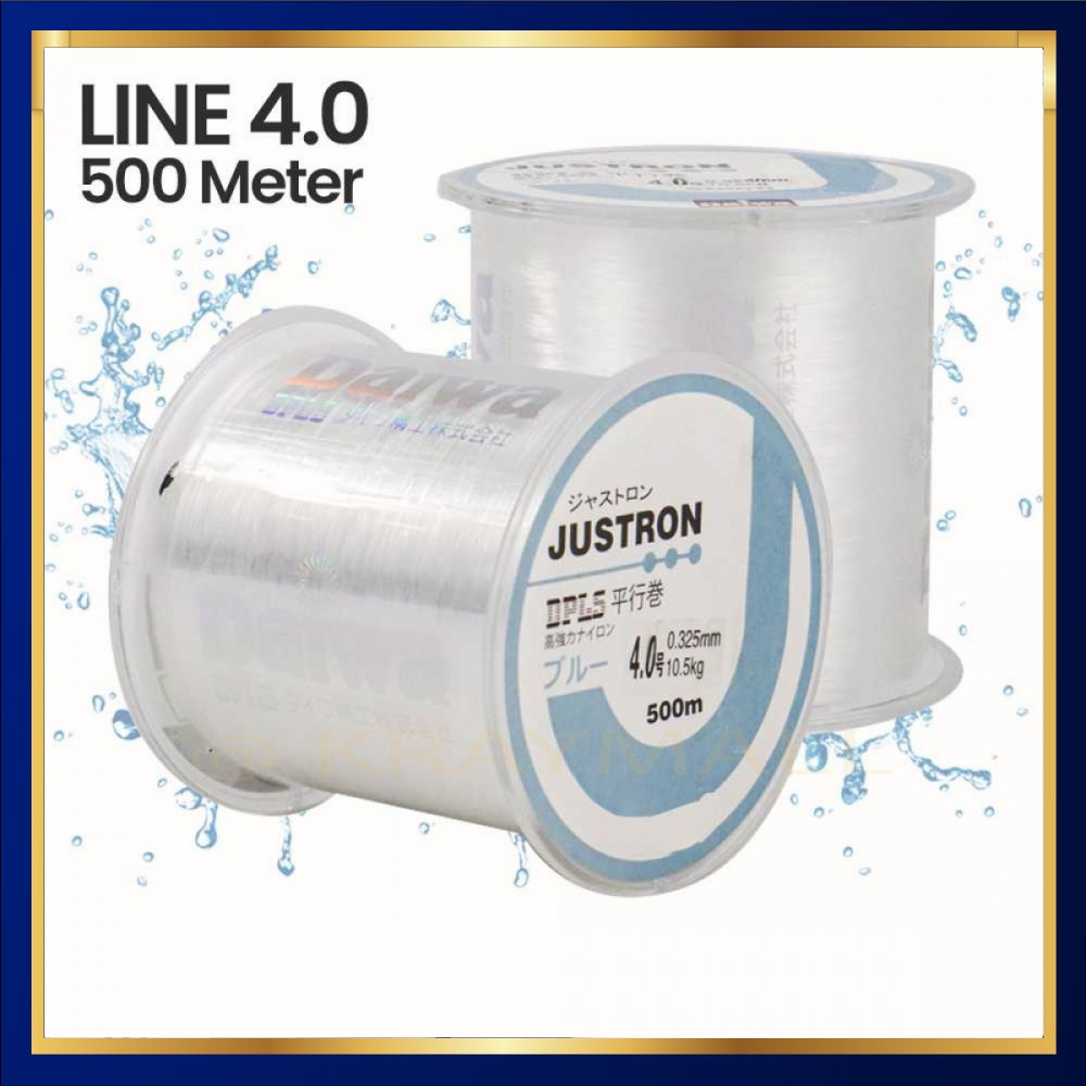 Jual Senar Tali Pancing Nylon Series Braided 500 Meter - MR-500M ...