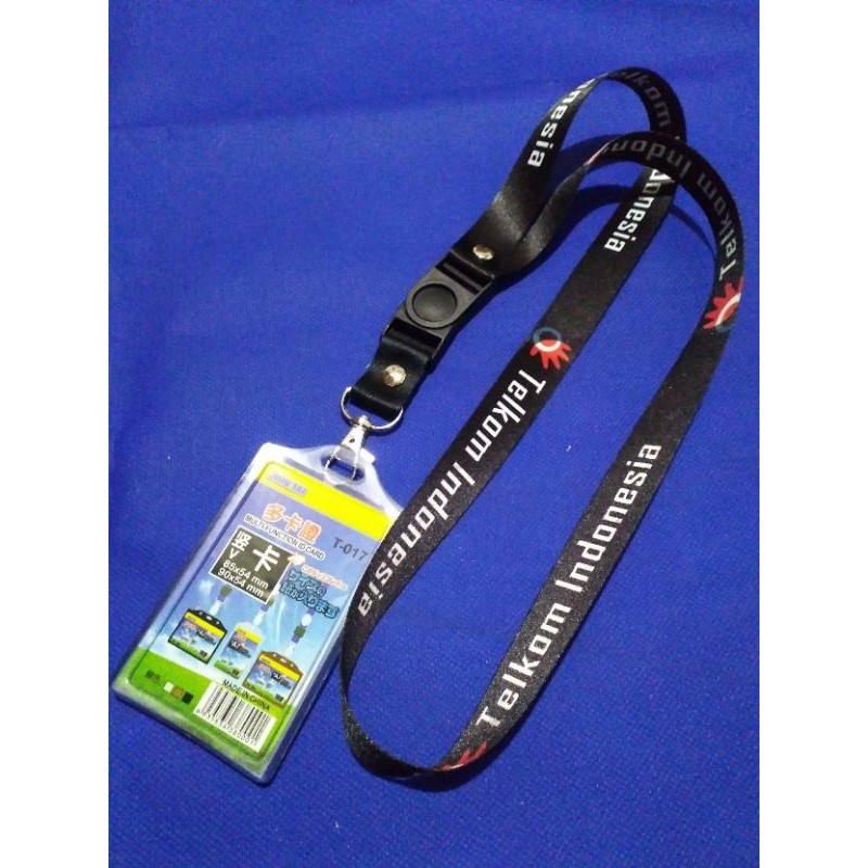 Jual TALI ID CARD TELKOM INDONESIA PRINTING BISA SATUAN-READY STOCK ...