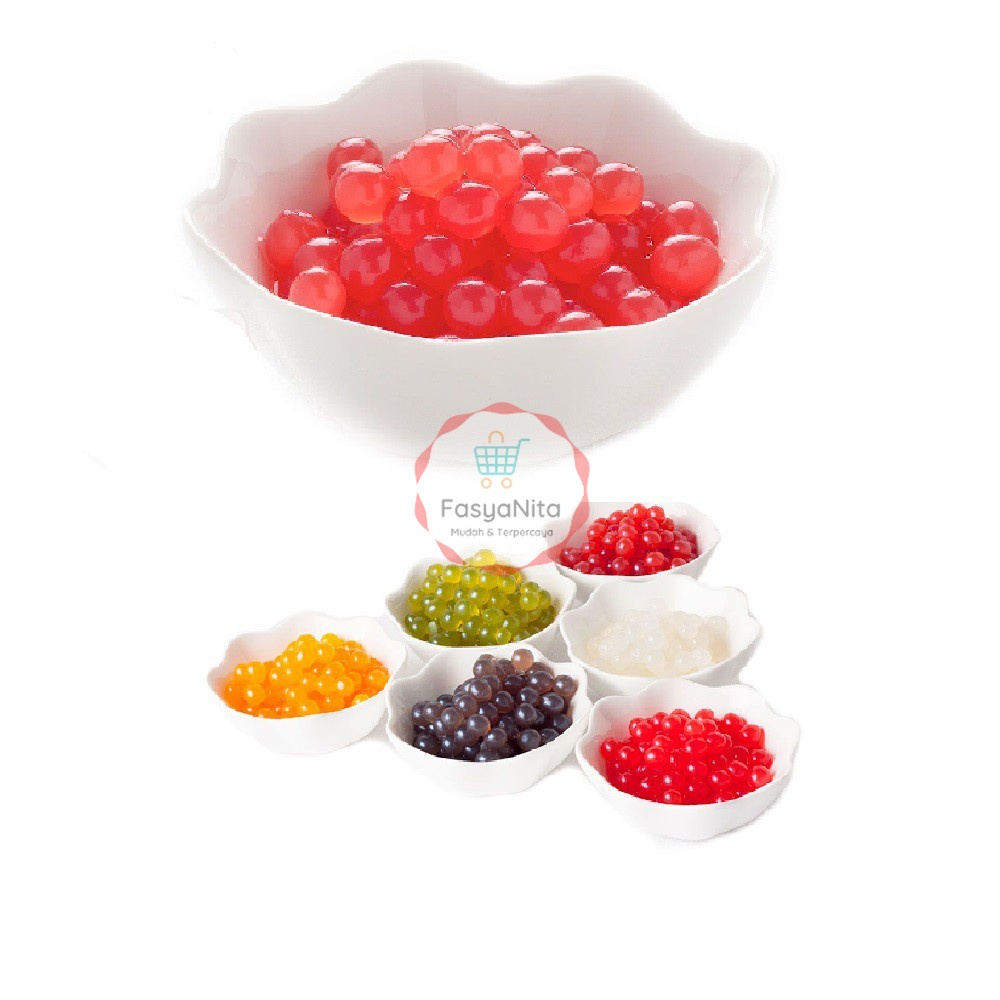 Jual POPPING BOBA 250GR - BURSTING PEARL - TOPPING MINUMAN - POP BUBBLE ...