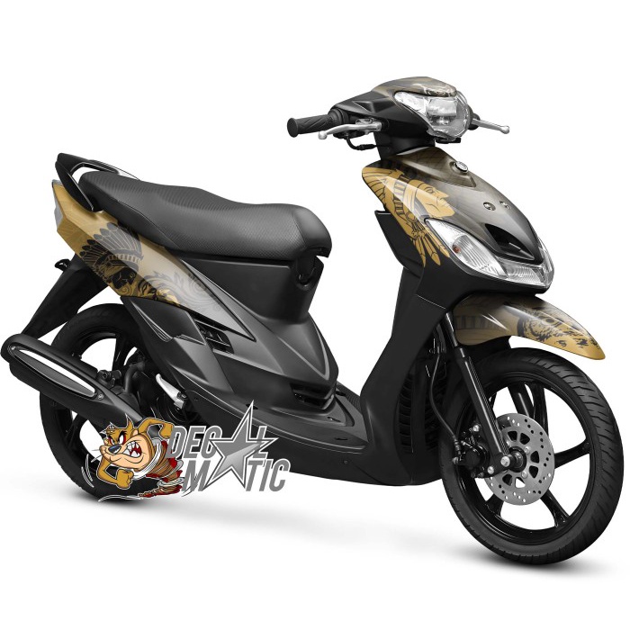 Jual Decal Mio Sporty Full body Stiker Yamaha Mio Smile Striping Full ...