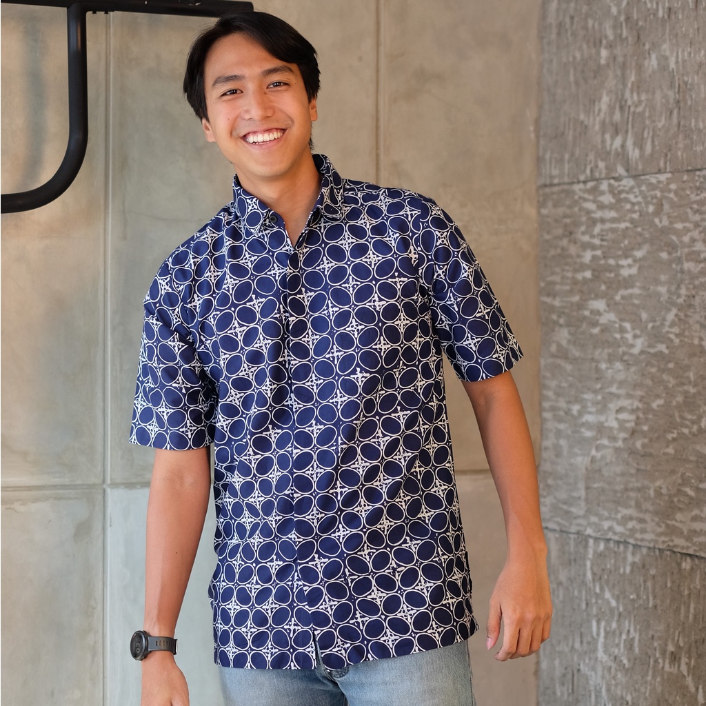 Jual Mandalas Kemeja Batik Pria Premium Lengan Pendek - Kawung Kapa ...