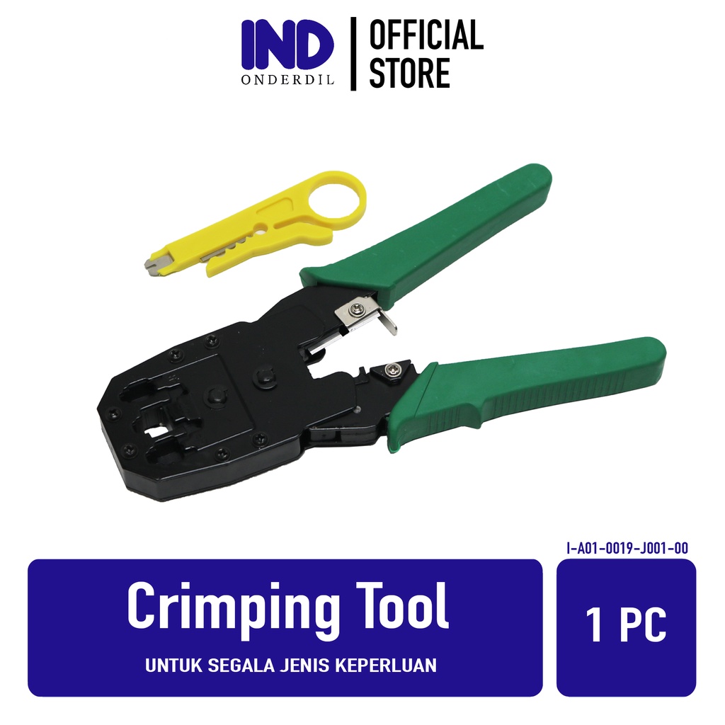 Jual Crimping Tool 3 in1 Modular RJ45 RJ12 RJ11 Tang Krimping Tools ...