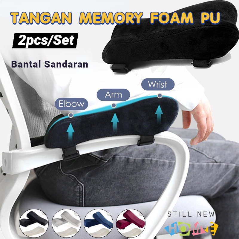 Jual 2pcs Bantalan Kursi/Chair armrest/Bantalan Sandaran/Bantalan ...