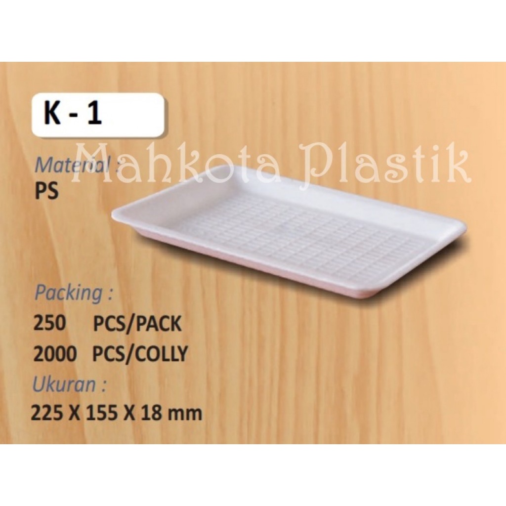 Jual Styrofoam Tray Buah Piring Gabus isi 50pcs | Shopee Indonesia