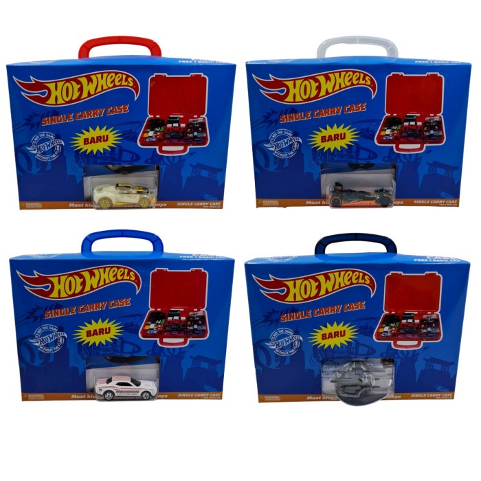 Jual Hot Wheels Carry Case Koper Hot Wheels Plus 1pcs Hot Wheels ...