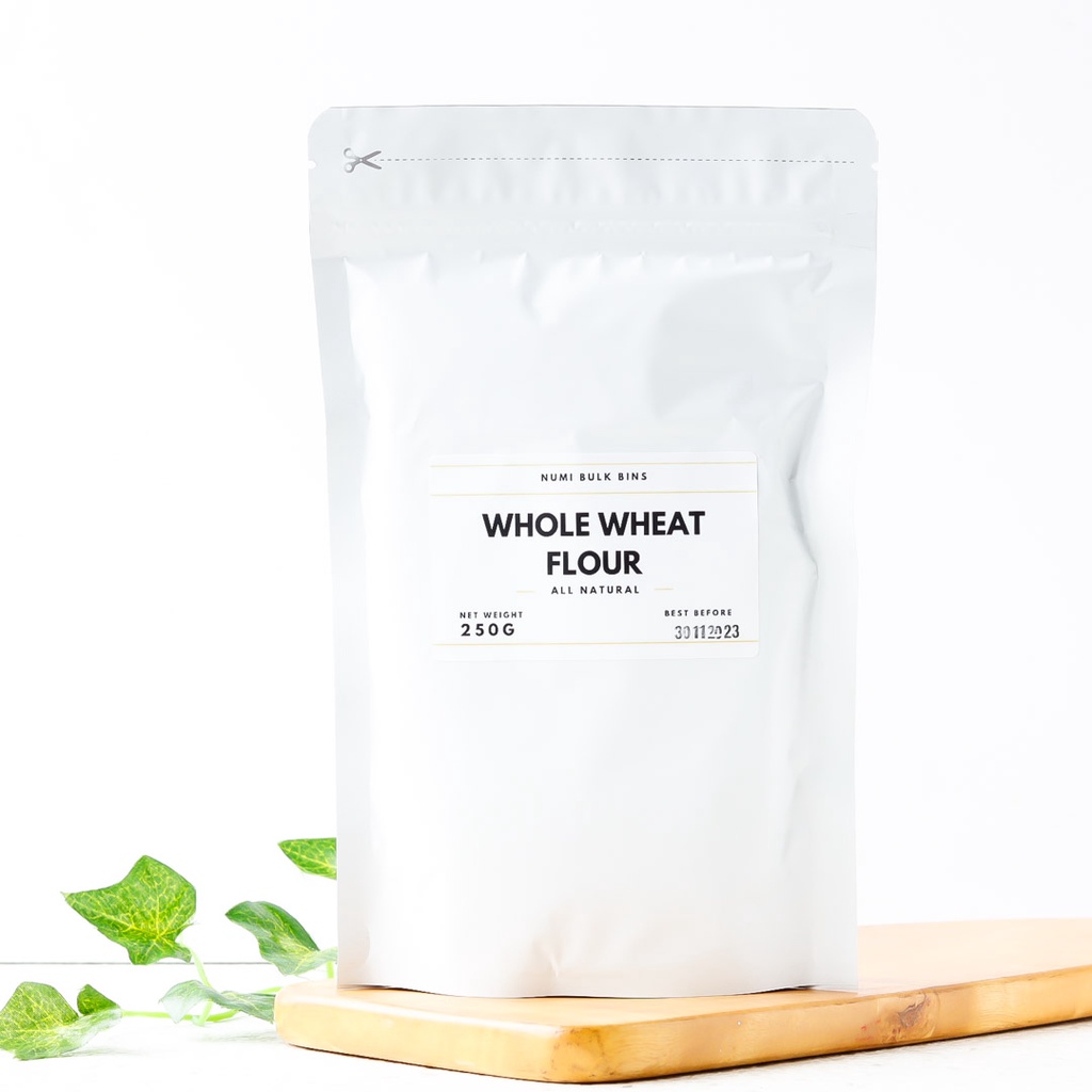 Jual 250G Whole Wheat Flour tepung gandum utuh - Bulk Bins | Shopee ...