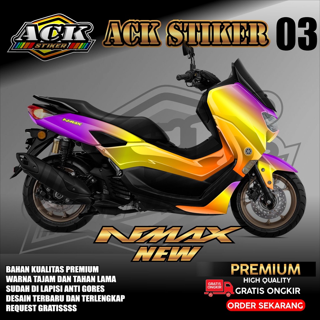 Jual Decal Sticker Dekal Stiker Nmax New 2020 Fullbody Desain Terbaru ...