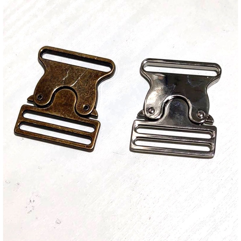 Jual klip tali tas / Buckles / Kunci sodok Metal 38 mm | Shopee Indonesia