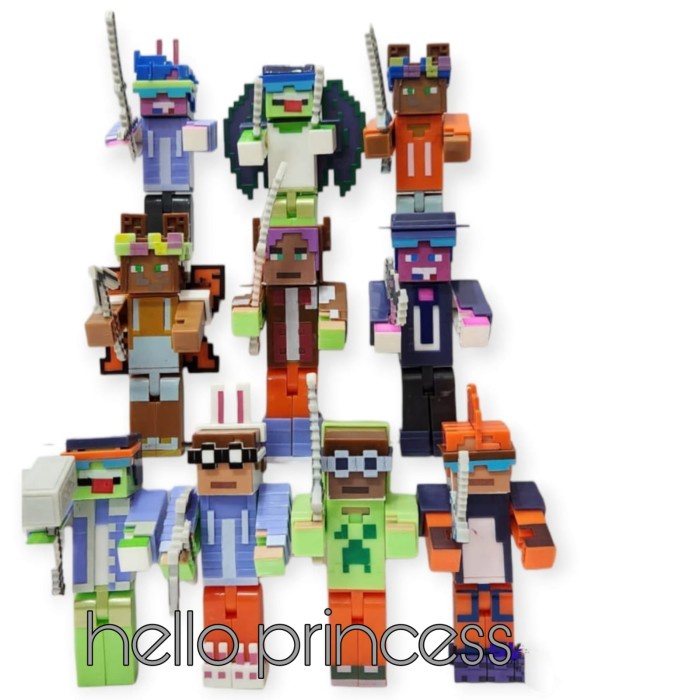 Jual MAINAN ROBLOX FIGURE SET 24 PCS ROBLOX MINECRAFT ACTION FIGURE ...