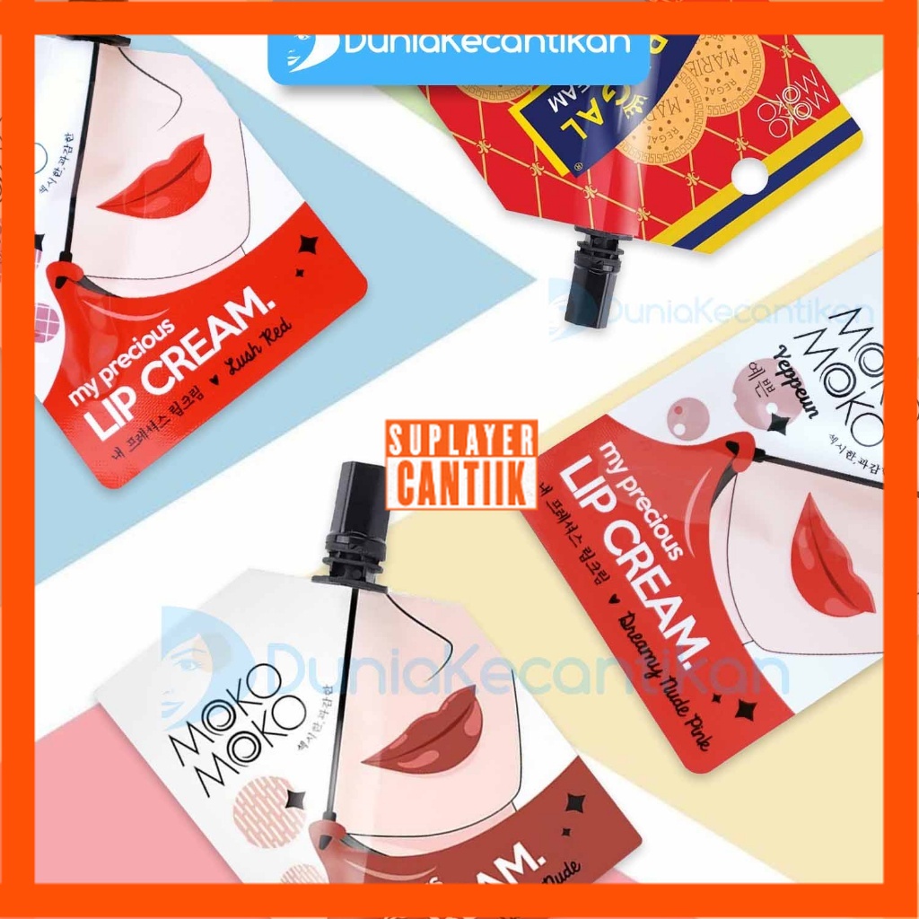 Jual Moko Moko My Precious Lip Tint Lip Cream Sachet Moko Moko Lip ...