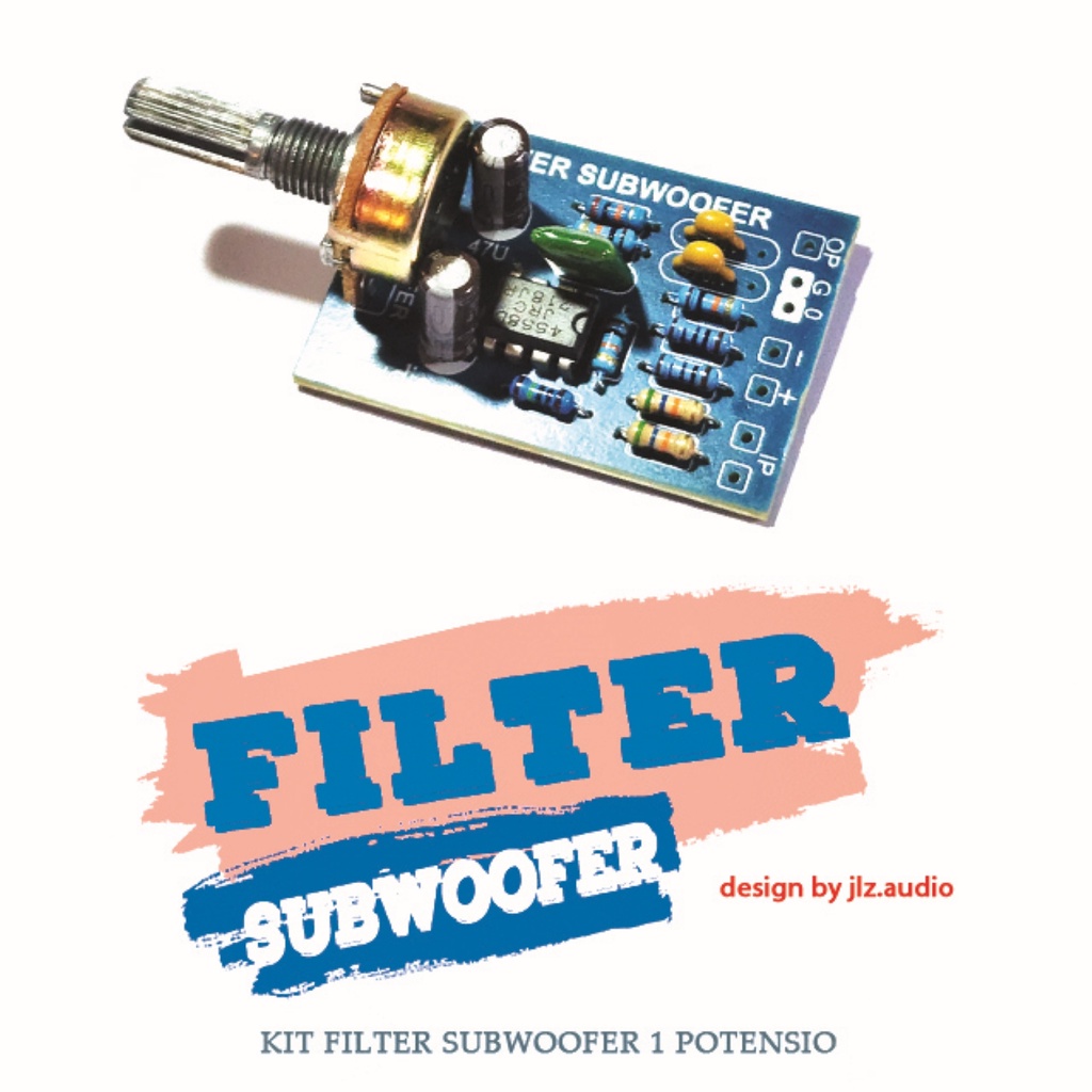 Jual audiosby-Kit Filter Subwoofer 1 Potensio | Shopee Indonesia