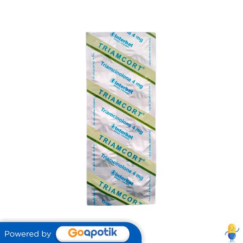 Jual TRIAMCORT 4 MG STRIP 10 TABLET | Shopee Indonesia
