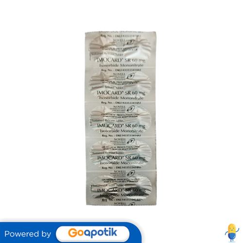 Jual IMOCARD SR 60 MG STRIP 10 TABLET | Shopee Indonesia
