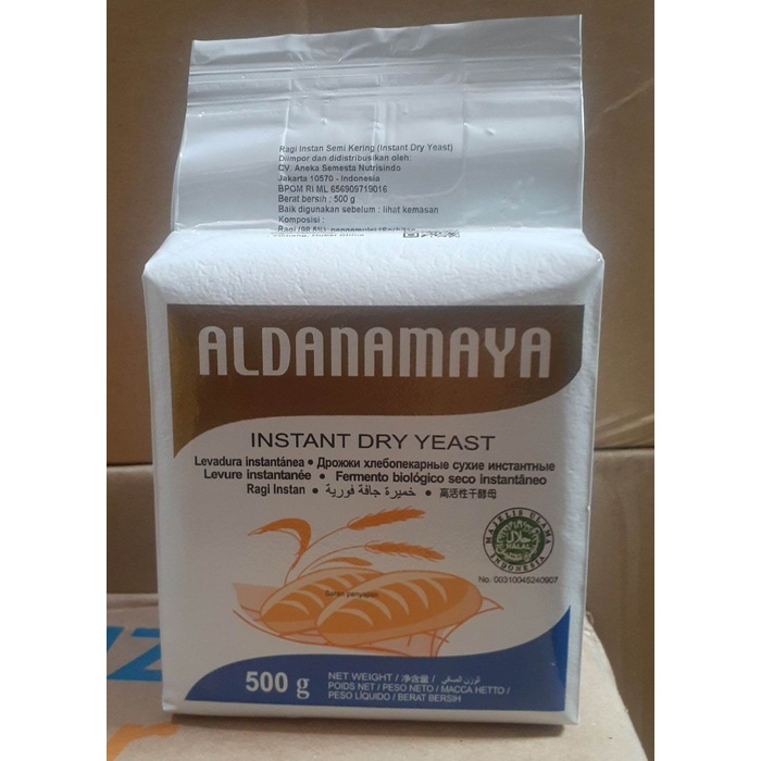 Jual Aldanamaya Instant Dry Yeast / Ragi Instant - 500G | Shopee Indonesia