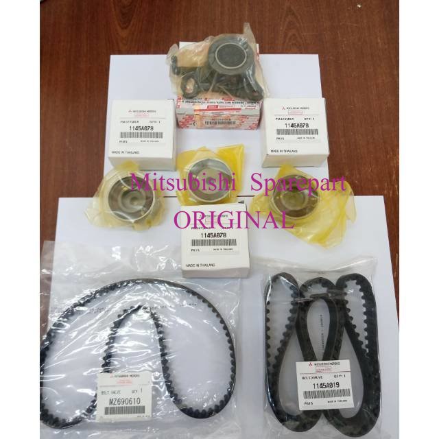 Jual Timing belt Pajero sport Triton 2.5 SET (2009-2016) Original ...