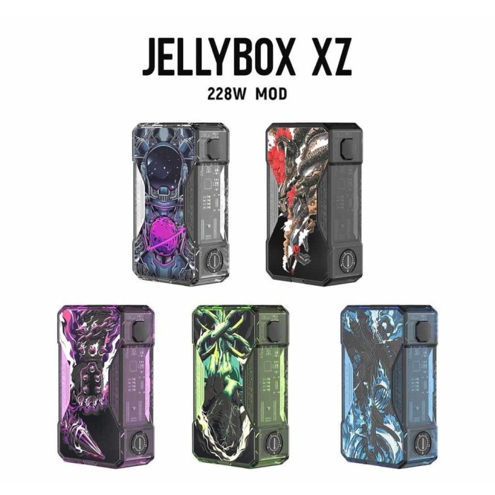 Jual MOD ONLY Rincoe Jellybox XZ Mod 228W No Display | Shopee Indonesia