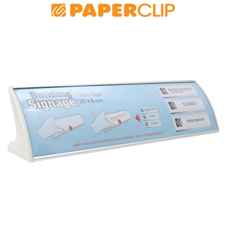 Jual SIGN LABEL TABLE UKURAN 20X6CM | Shopee Indonesia