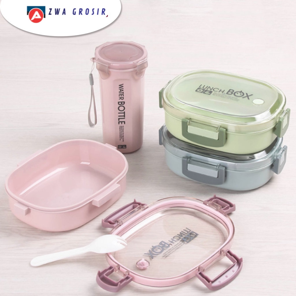 Jual Azwagrosir Rantang Lunch Box Tempat Bekel Wadah Bekal Makanan ...