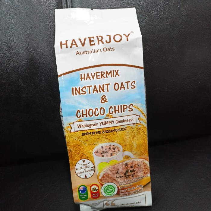 Jual haverjoy havermout instant oats & choco chips 500 gr/makanan ...