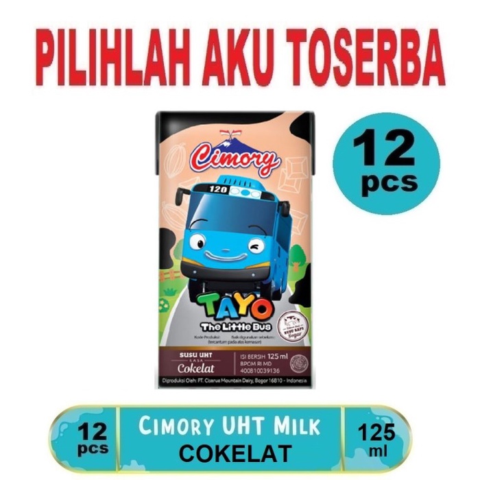 Jual Susu CIMORY Coklat ( Cokelat ) MINI 125 ml - ( HARGA 12 pcs ...