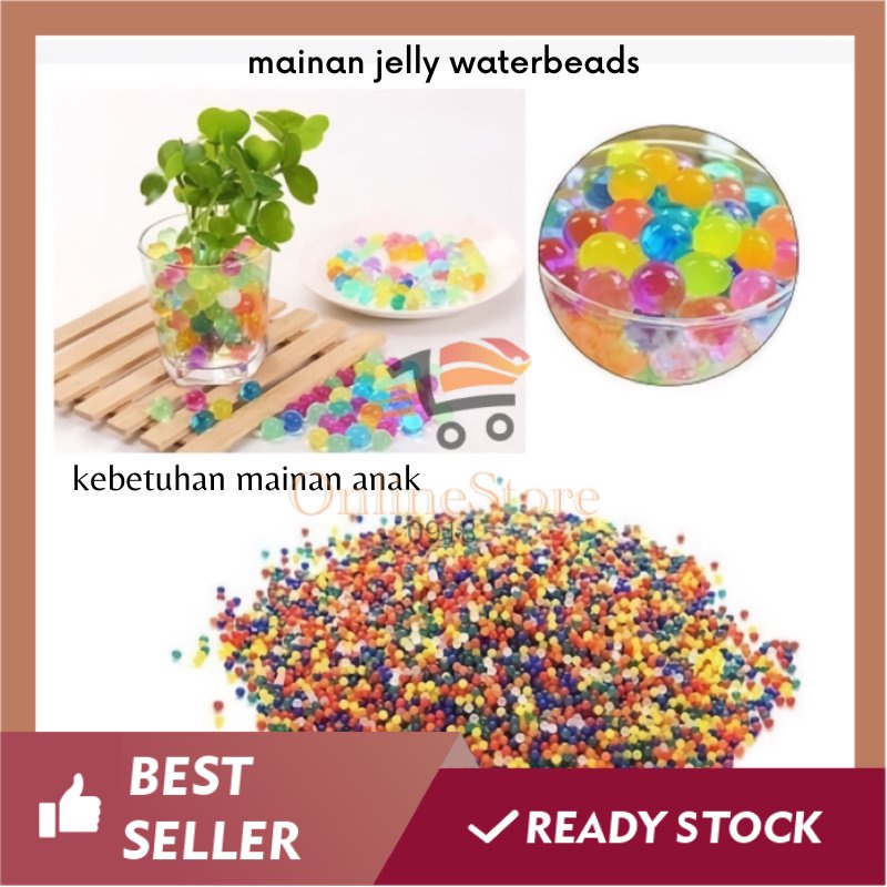Jual OS -D414- Mainan Jelly Waterbeads & Animal Grow - Hydrogel Water ...