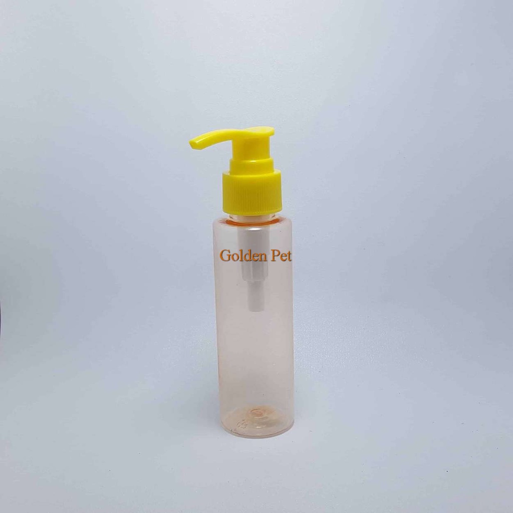 Jual Botol Pet 100 Ml Rf Panjang Orange Tr Pump Lotion Plastik Standart ...