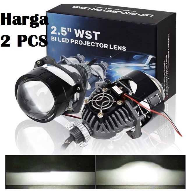 Jual Lampu BILED PROJECTOR 2.5 INCH Bi Led proyektor projie wst utama ...