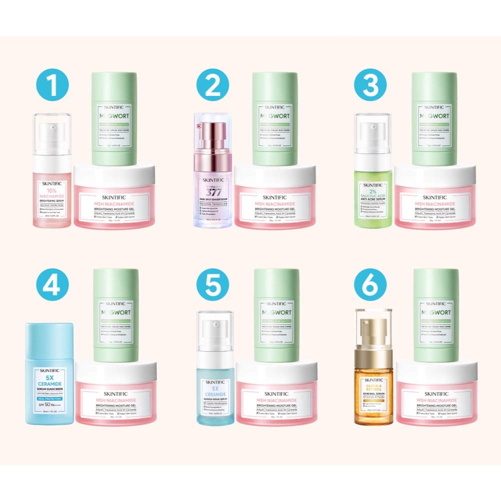 Jual 【No.10 Skin House】SKINTIFIC 3PCS Paket Skincare Ance&Glowing Set ... Jual 【No.10 Skin House】SKINTIFIC 3PCS Paket Skincare Ance&Glowing Set ...