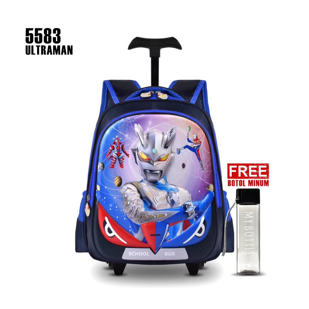 Jual (RF) Tas Cartoon Sekolah Trolly 5583 14 Inch Tas Anak Perempuan ...