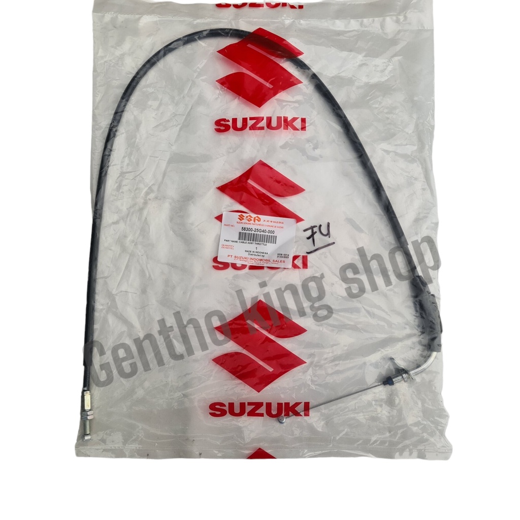 Jual KABEL GAS SATRIA FU NEW FACELIFT & KARBU 58300-25G40-000 ORIGINAL ...